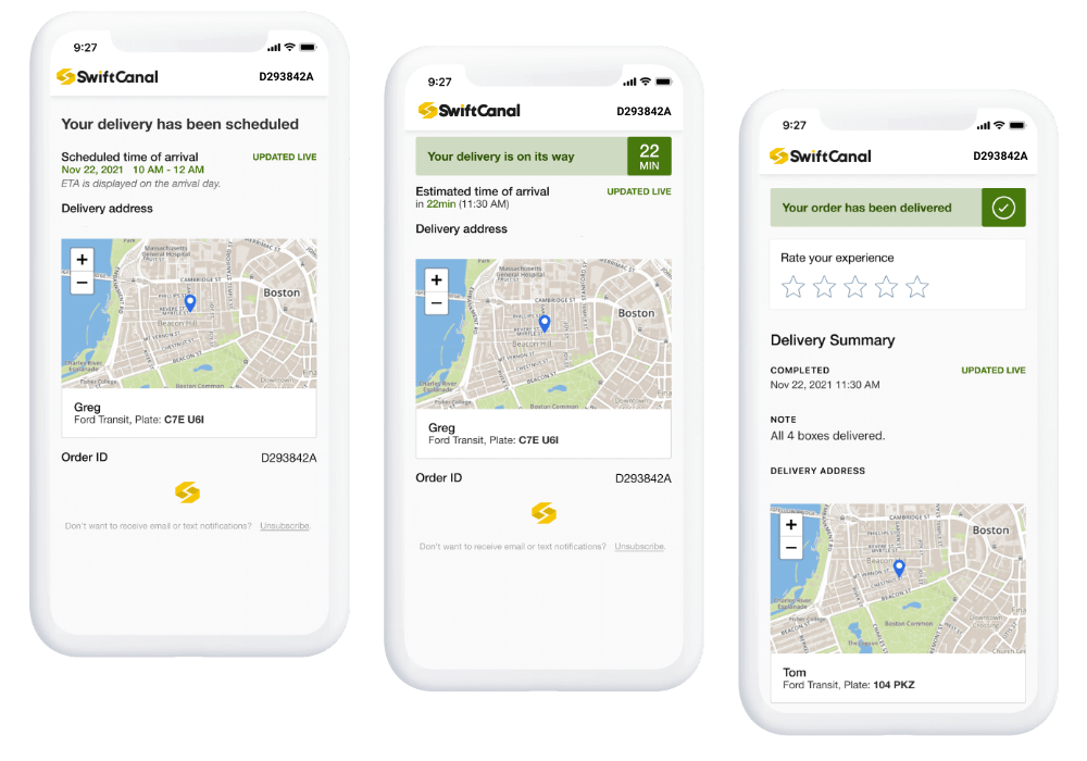 Last Mile Delivery Service | Swift Canal